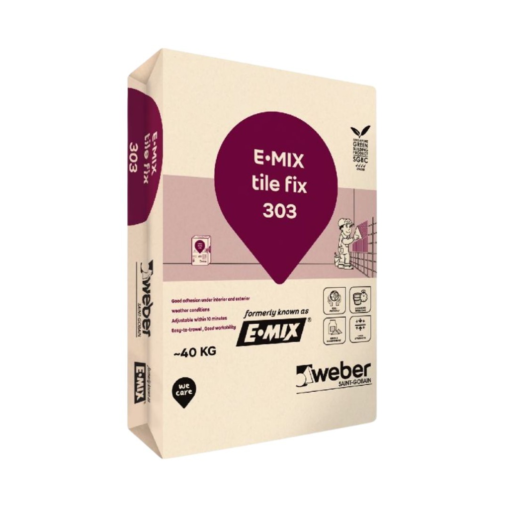 Emix 303 Tile Fix (White) | Grandhome Scaffold Enterprise